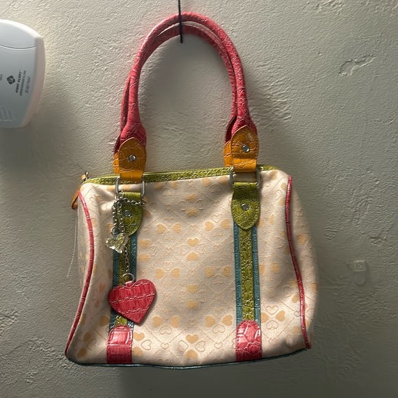 Source Unknown | Bags | Nwot Heart Motif Purse | Poshmark